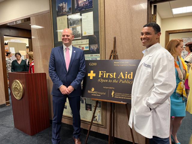 Ribbon Cutting for Newly Updated First Aid and Lactation Rooms at the ...